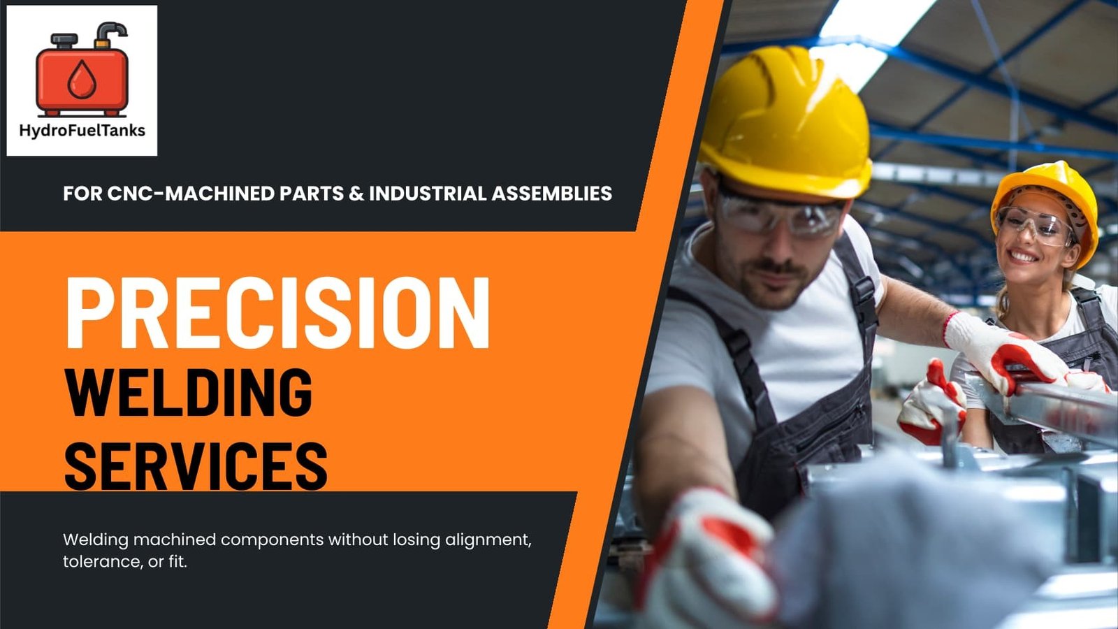 Precision Welding Services for Machined Components | HydroFuelTanks